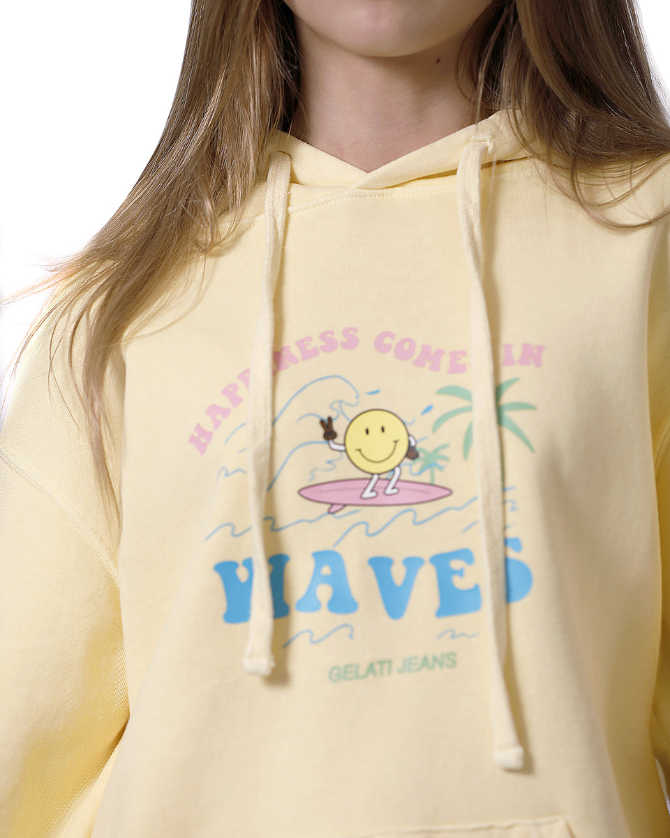 Wavey Baby Hoodie - Buttercup Yellow – Gelati Jeans